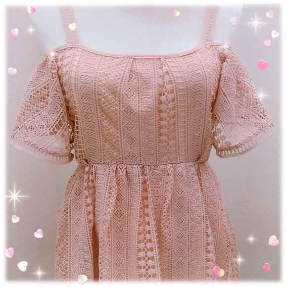 Dresses | Brand New Baby Pink Cutaway Dress | Poshmark